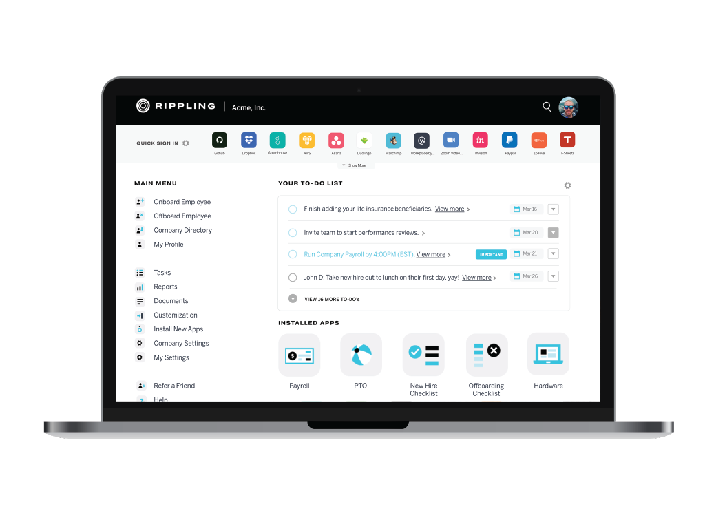 Rippling App Integration with Zendesk Support